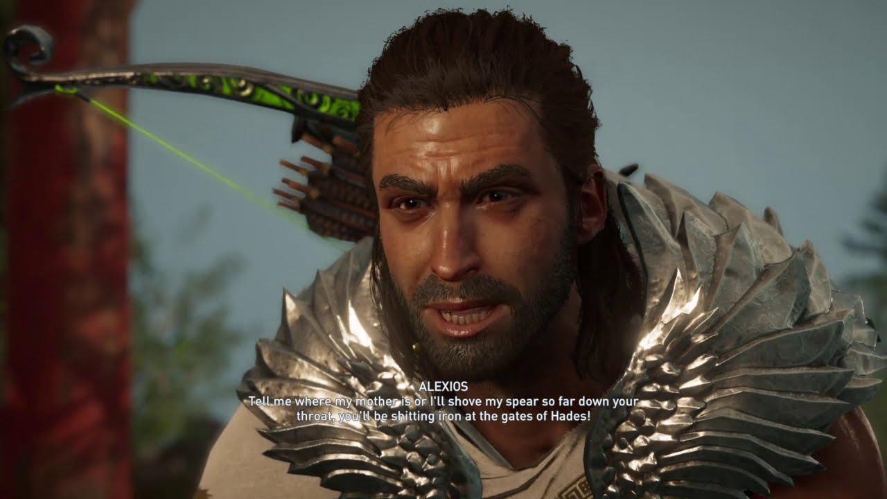 Assassin's Creed Odyssey Moments This Dialogue though...😳👀 - YouTube