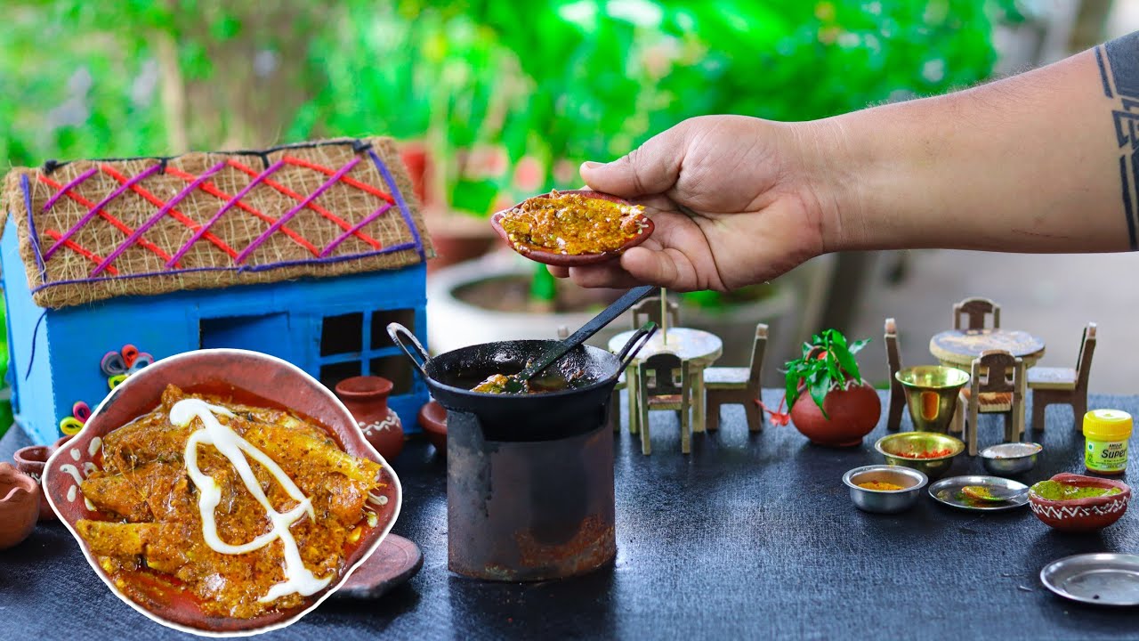 Mini Fish Curry recipe || Love to cook miniature food || Mini mother's ...