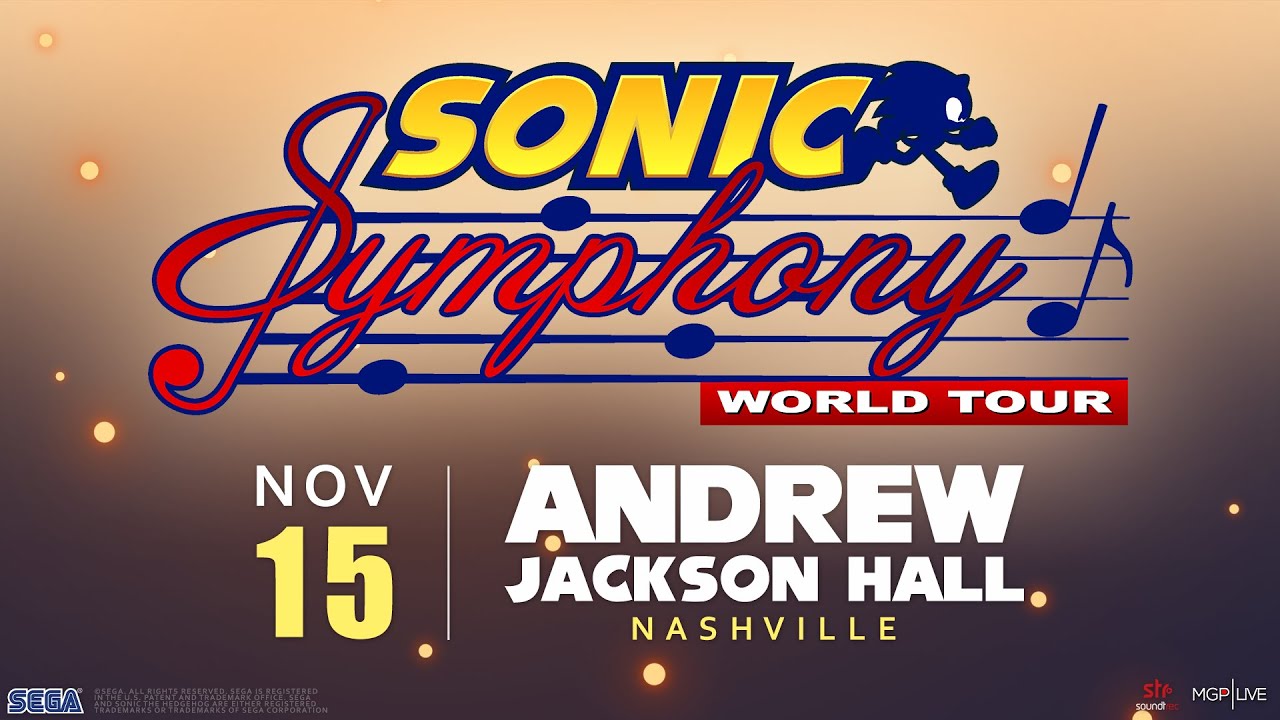 Sonic Symphony at TPAC, Nashville on 11/15/2024 - YouTube