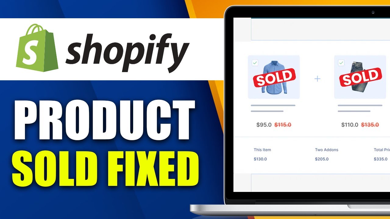 Shopify Product Shows Sold Out But Has Stock? Fix It Fast in 2025 - YouTube