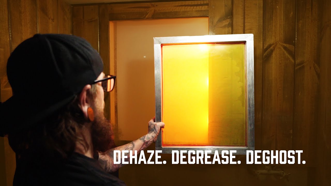 How To Dehaze, Degrease, and De-Ghost All In One with Sgreen Stuff ...