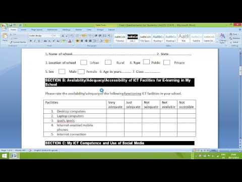 Creating Data Entry Form Using Microsoft Access by Peter A. Okebukola - YouTube