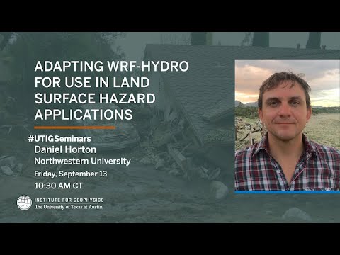 UTIG Seminar Series: Daniel Horton, Northwestern University - YouTube