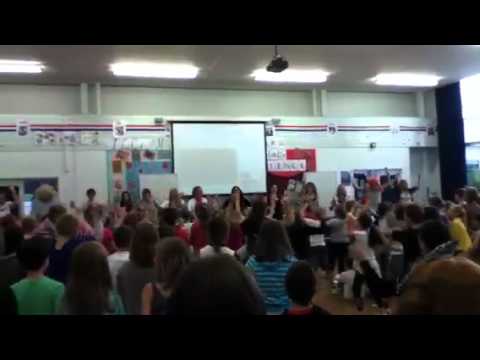 SJS Staff flash mob!!!!!!!! - YouTube