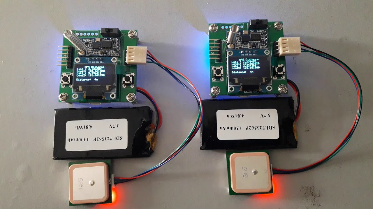 Project GPS RF Distance - YouTube