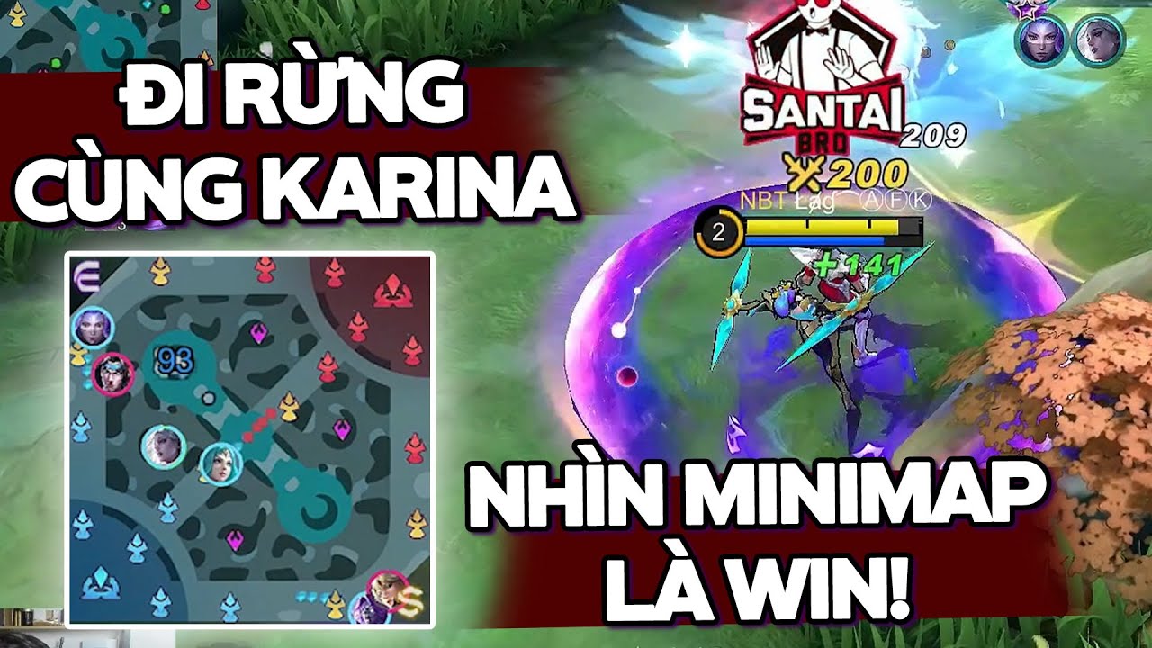 MLBB | CÁCH ĐI RỪNG MÙA 29 CÙNG KARINA: NHÌN MINIMAP LÀ WIN! | Tốp Mỡ ...