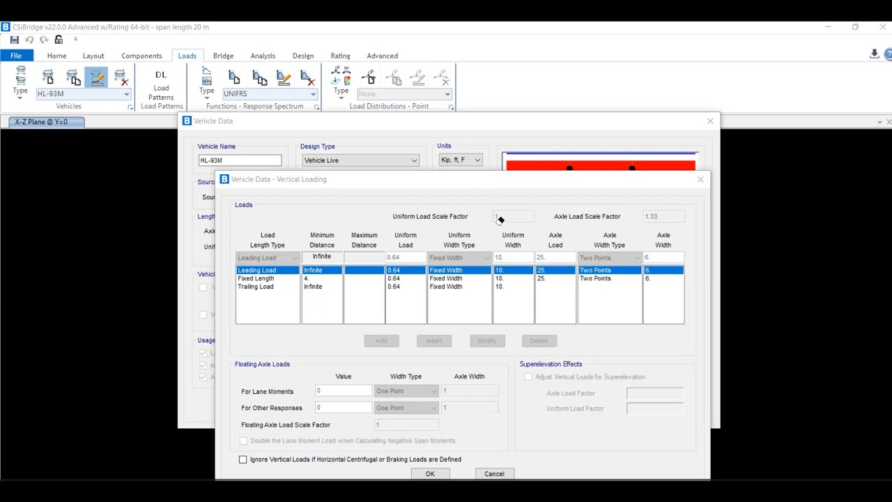 Lecture 10-4: Live Load Calculations as per AASHTO in CSi Bridge - YouTube