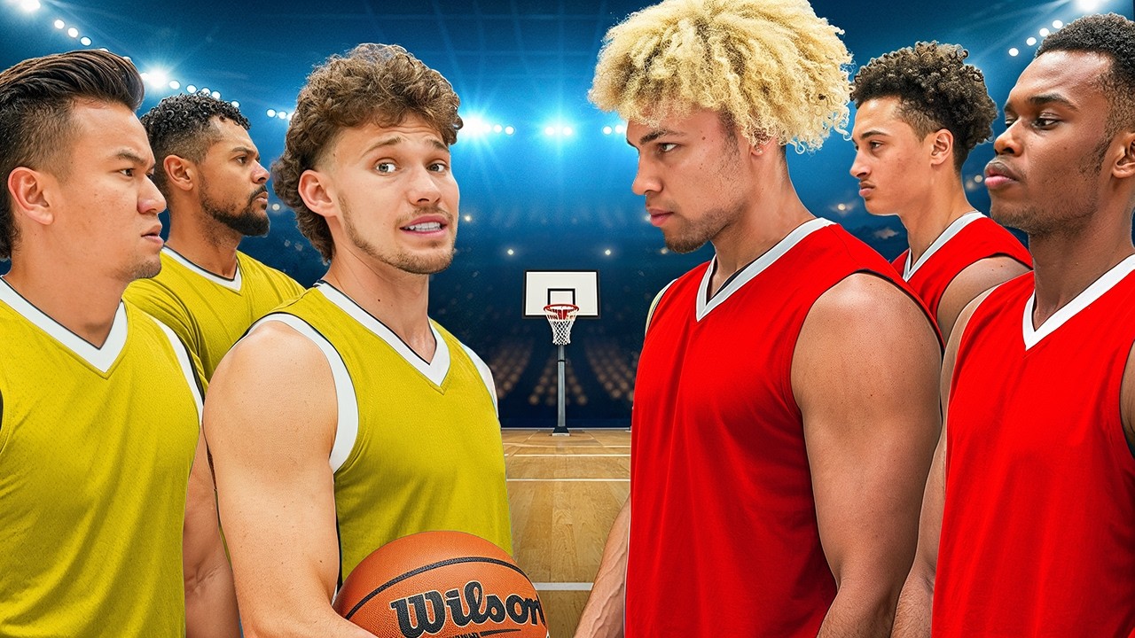 $10,000 EXTREME Basketball Challenge VS #1 High School Team - YouTube