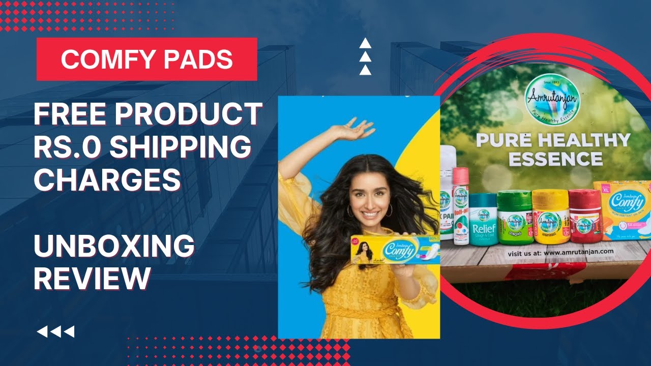 Comfy pad unboxing| comfy pad free product| comfy pad survey - YouTube