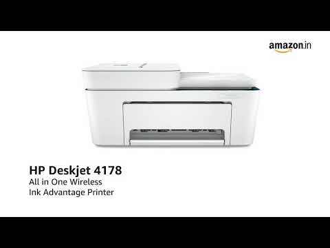 HP DeskJet 4178 All in One Wireless Ink Advantage Printer with ADF ...
