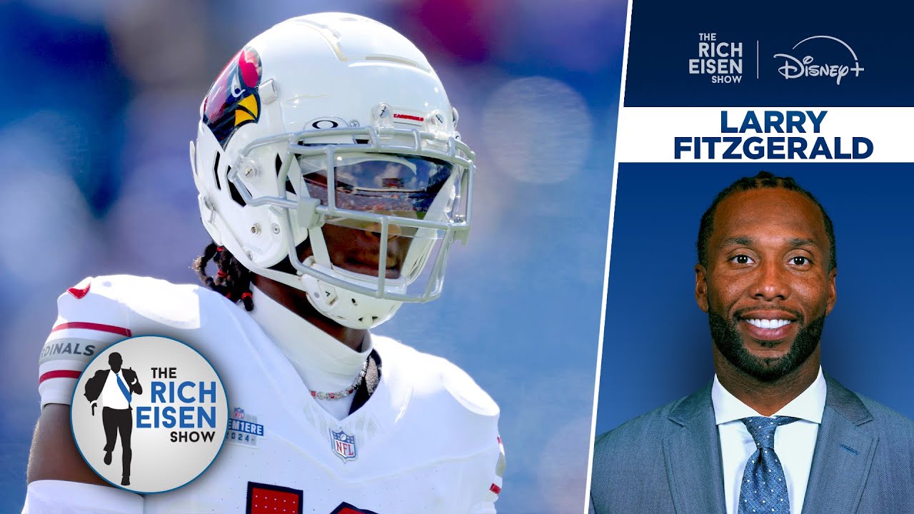 Larry Fitzgerald’s Advice for Arizona Cardinals WR Marvin Harrison Jr ...