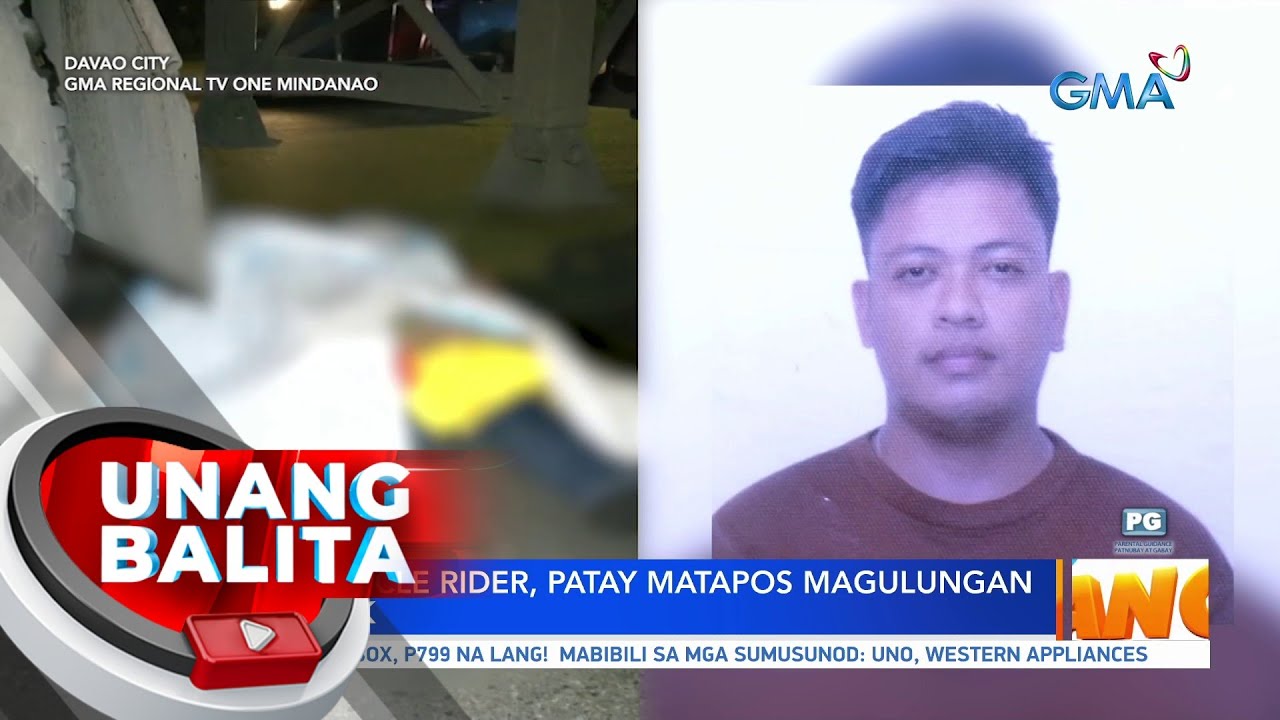 Motorcycle rider, patay matapos magulungan ng truck | UB - YouTube