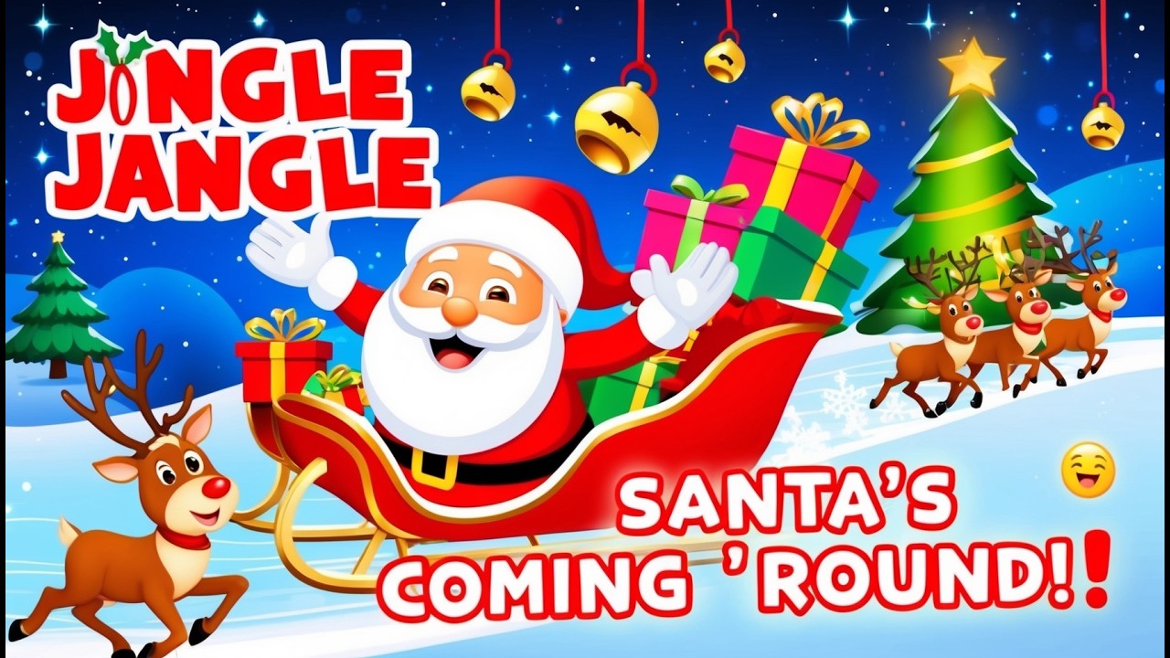 Jingle Jangle, Santa’s Coming ‘Round! 🎅 | Christmas Song for Kids - YouTube