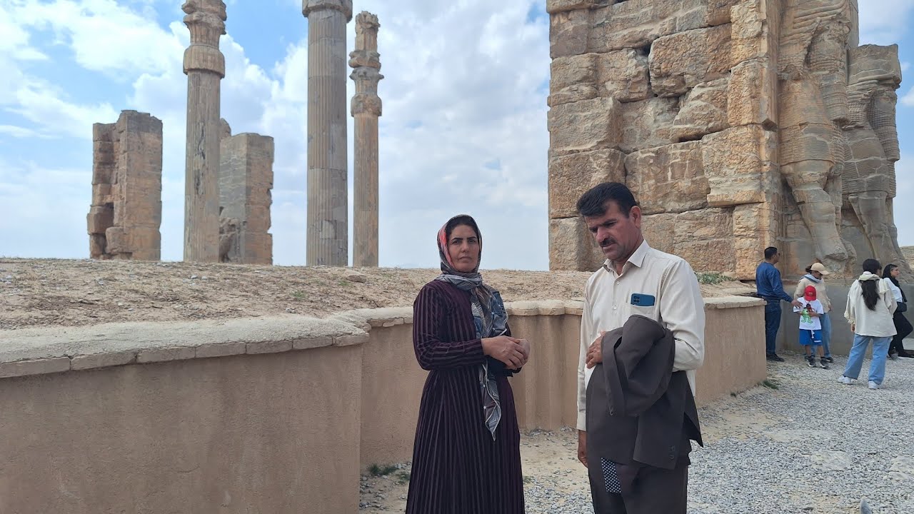 Takht Jamshid, the place of the Persian king - YouTube