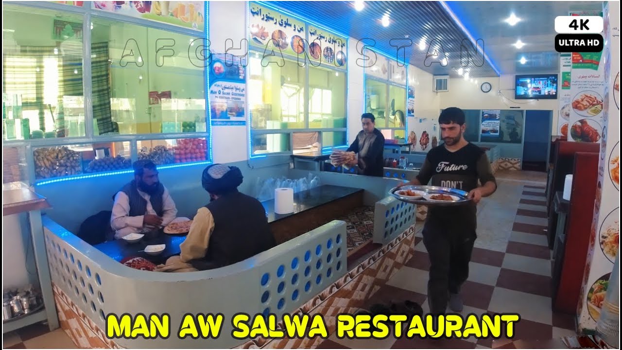Restaurants of Afghanistan | Man aw Salwa Restaurant | Kandahar | 4K - YouTube