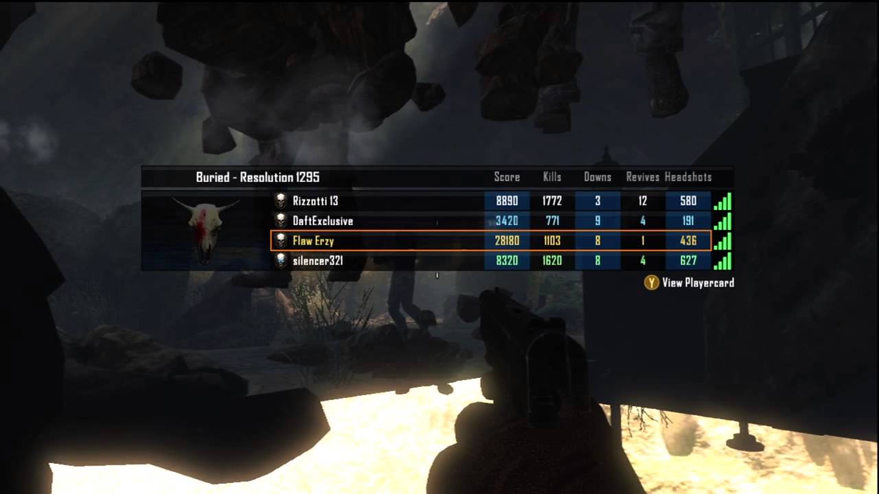 NEW BO2 Vengeance Map Pack Glitch "Buried" under the map - YouTube