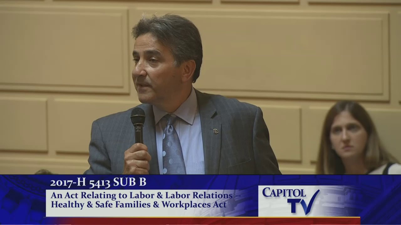 Rep. Anthony Giarrusso Warns Mandatory Sick Pay Deterrent For Outside ...