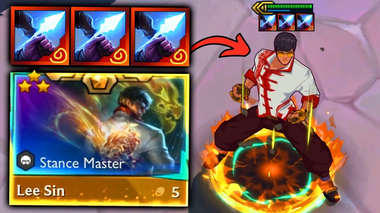 I FOUND AN INSANE NEW LEE SIN TECH ⭐⭐⭐ TFT SET 15 - YouTube