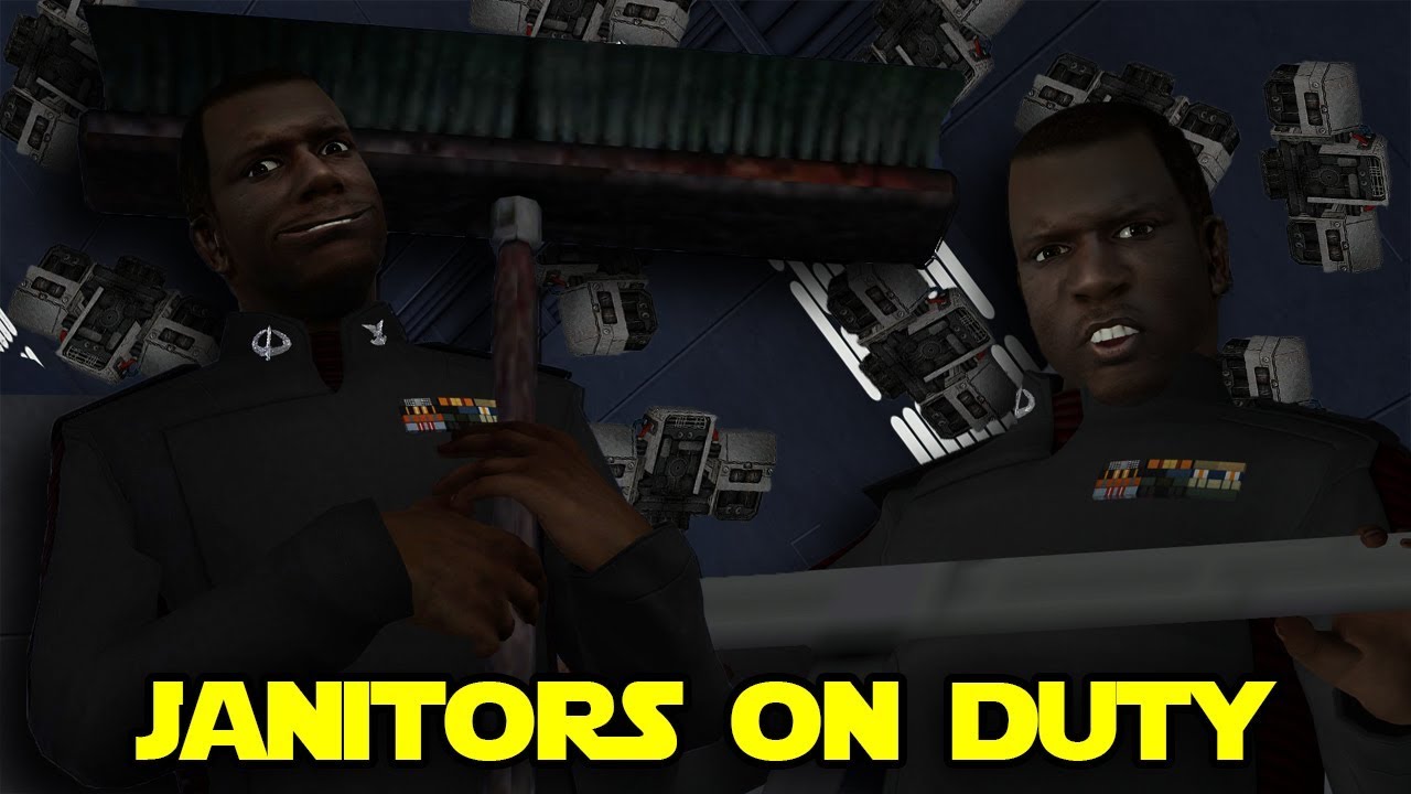Janitors on Duty - Star Wars RP - YouTube
