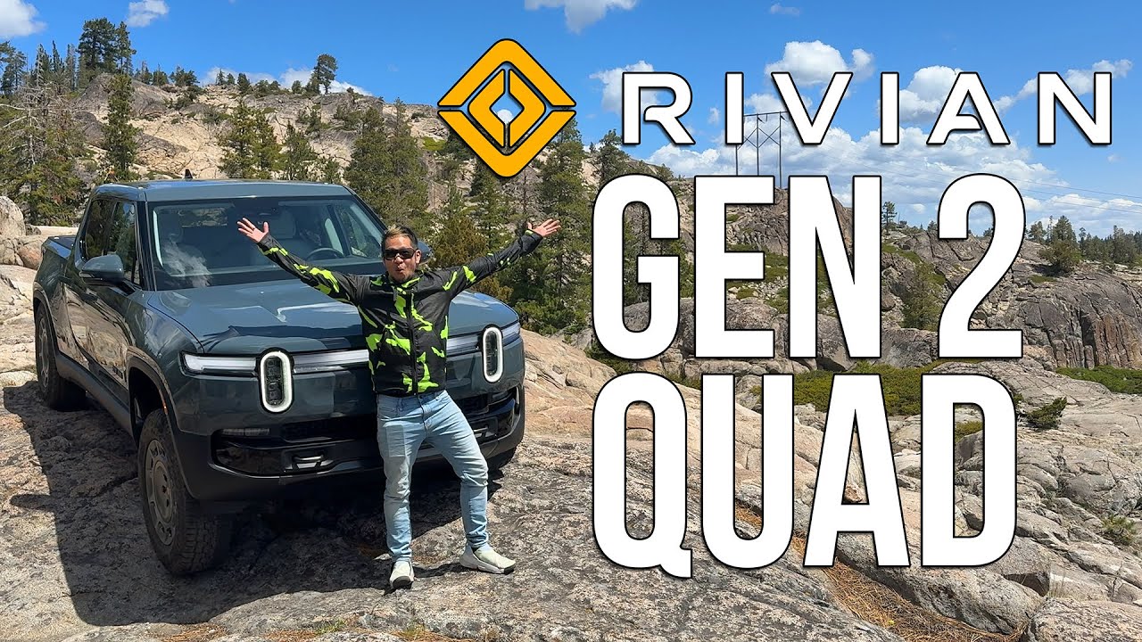 Rivian Gen 2 R1T/R1S Quad Motor! Google Maps, Kick Turn, RAD Tuner ...