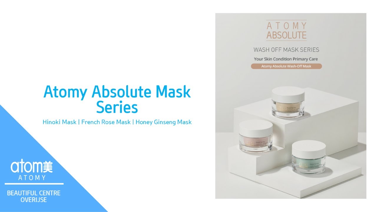 ATOMY ABSOLUTE MASK SERIES | ARJOYCE DUMORTIER - YouTube