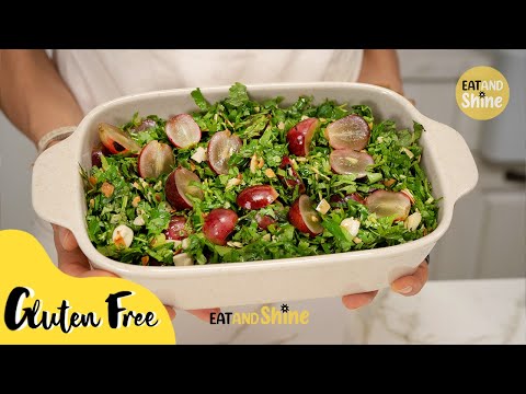 Green Salad with Grapes 🍇🥗 | Eat and Shine ☀️
