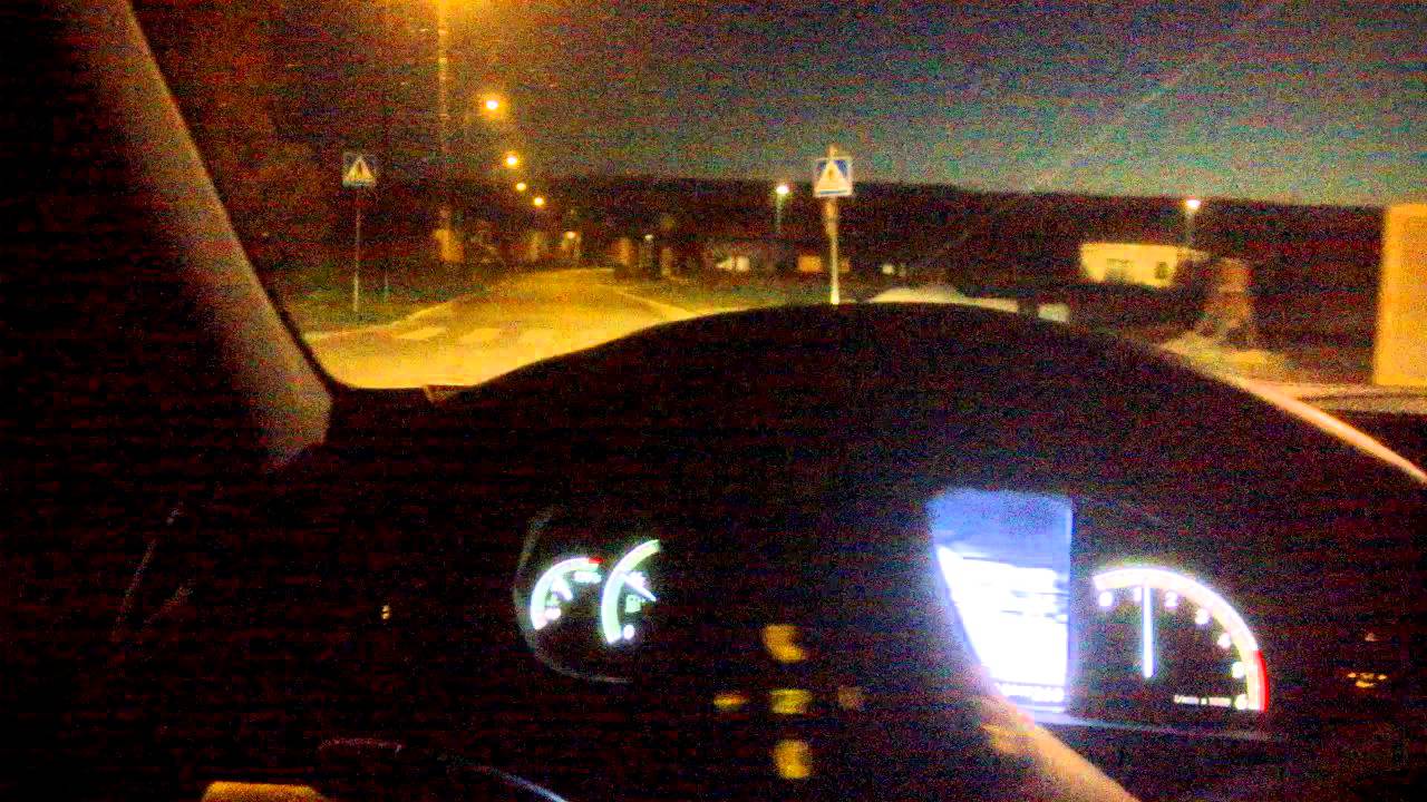 Mercedes S class night view - YouTube