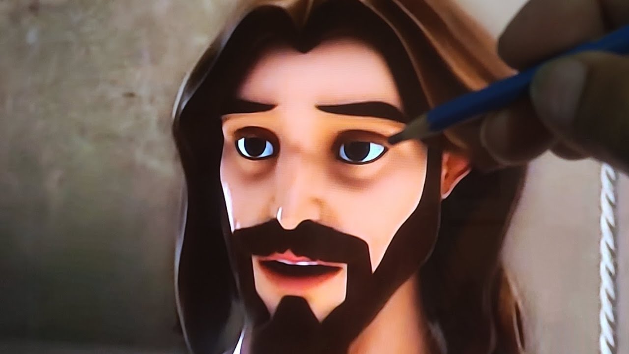 How to Draw Jesus from Superbook - YouTube
