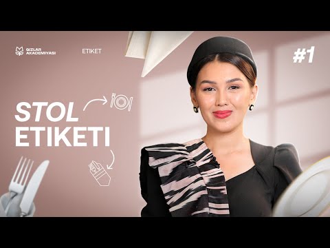 Restoranda o‘zini tutish odobi | Etiket kursi [1-DARS]