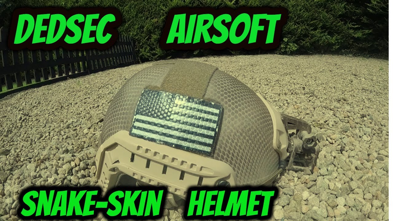 SNAKE SKIN HELMET TUTORIAL 2017 - YouTube