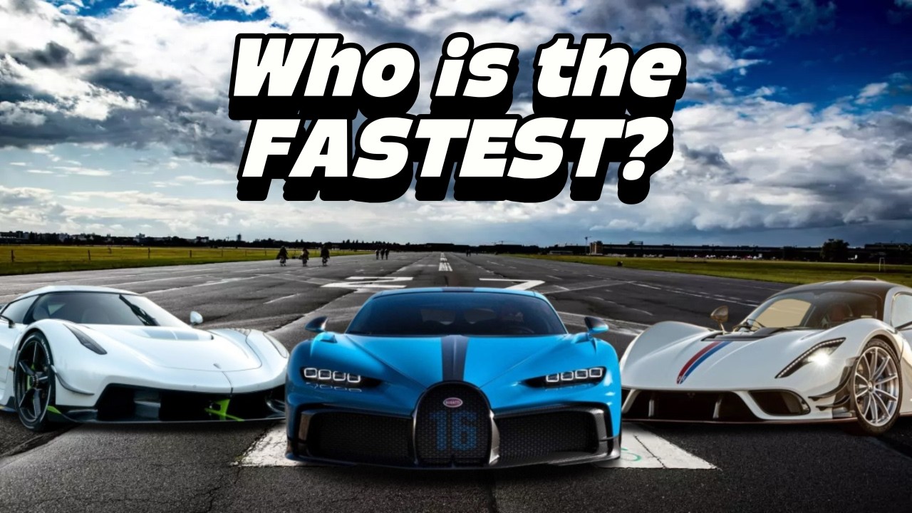 🔥 The 10 Fastest Cars in the World in 2025 – Insane Speed and Machines ...