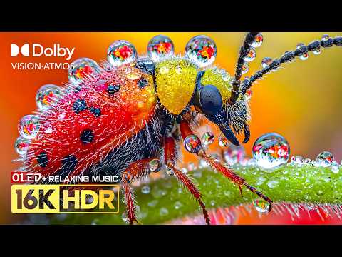 Impossible OLED HDR Quality | 16K Dolby Vision 120fps | Nature Relax (8K/4K Video TV)