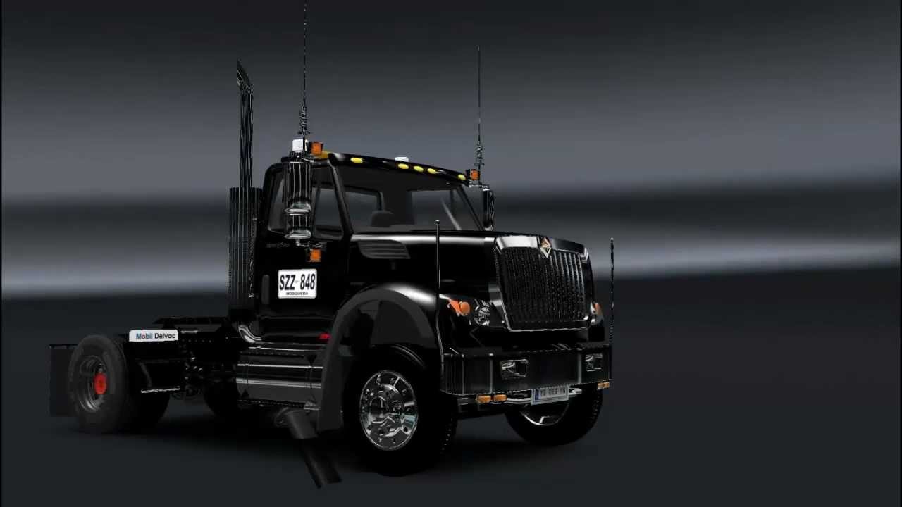 PRESENTACION OFICIAL INTERNATIONAL WORKSTAR ETS2 (PRIMER TEST) - YouTube