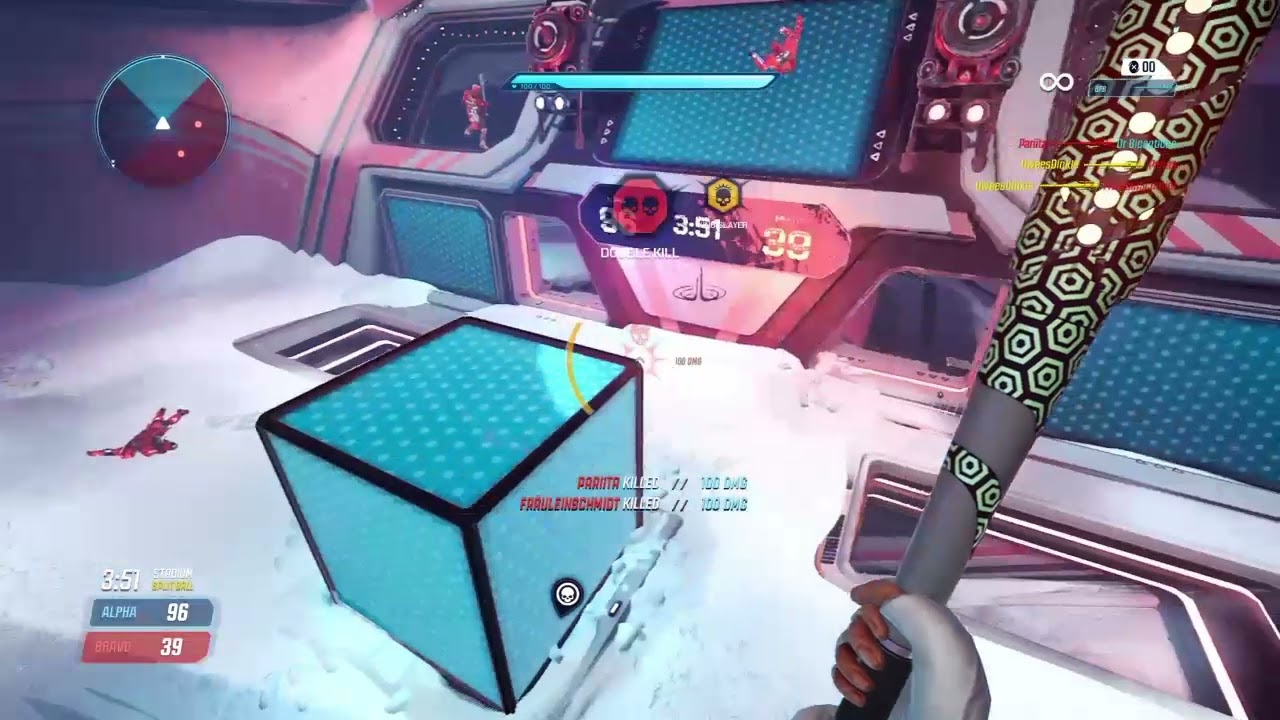 100 KILLS IN SPLITBALL: SPLITGATE GAMEPLAY - YouTube