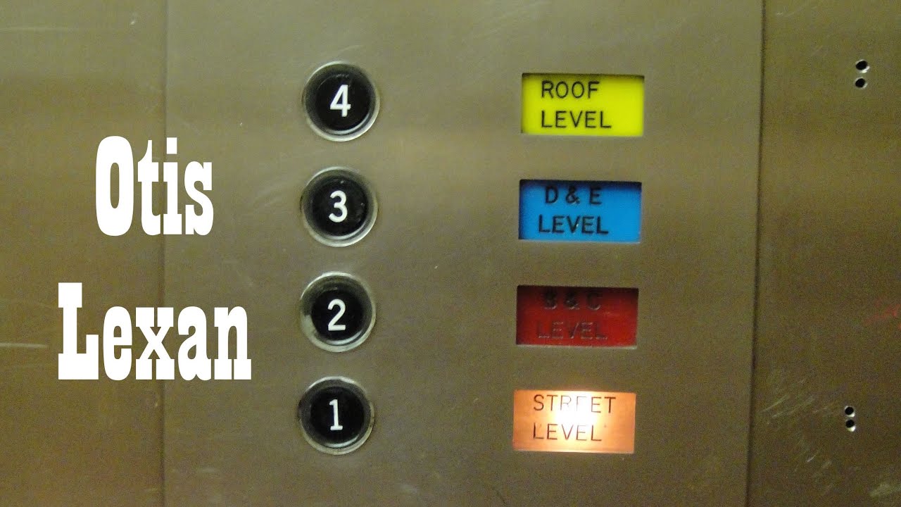 1966 Otis Lexan Traction Elevators @ Midtown Parking Deck Williamsport ...