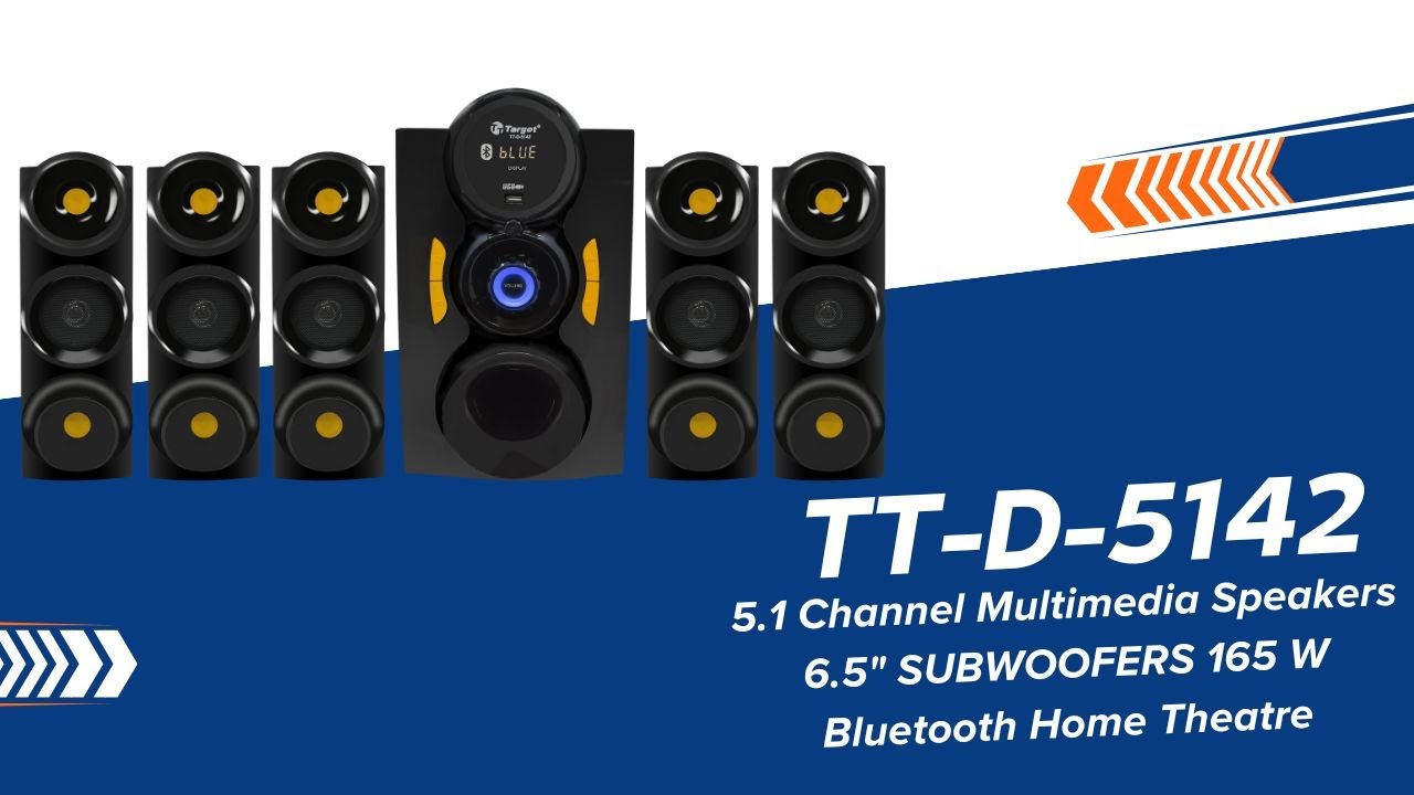 Target | TT-D5142 Multimedia Speakers - YouTube