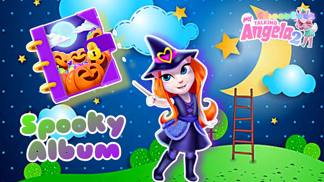 Level 299 - My Talking Angela 2 | SPOOKY HALLOWEEN UPDATE - Spooky ...