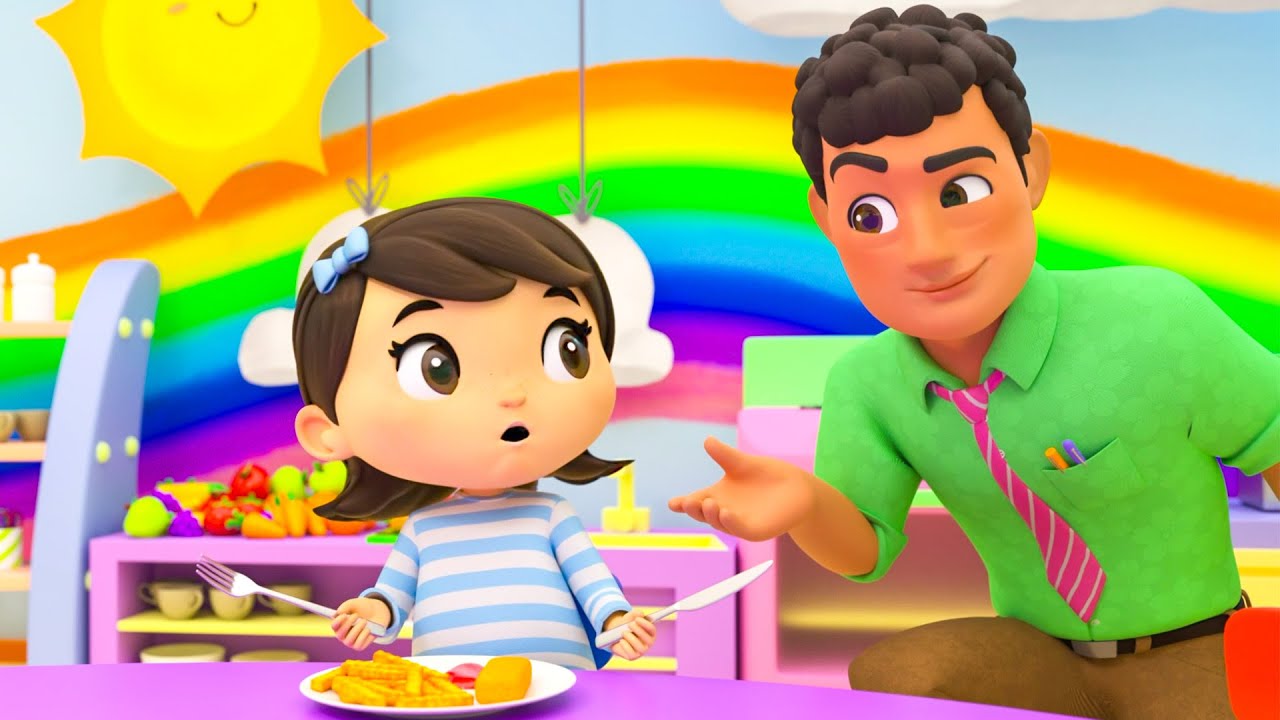 Lending A Helping Hand 🍯 Kids Songs & Cartoons! Sing and Dance - YouTube