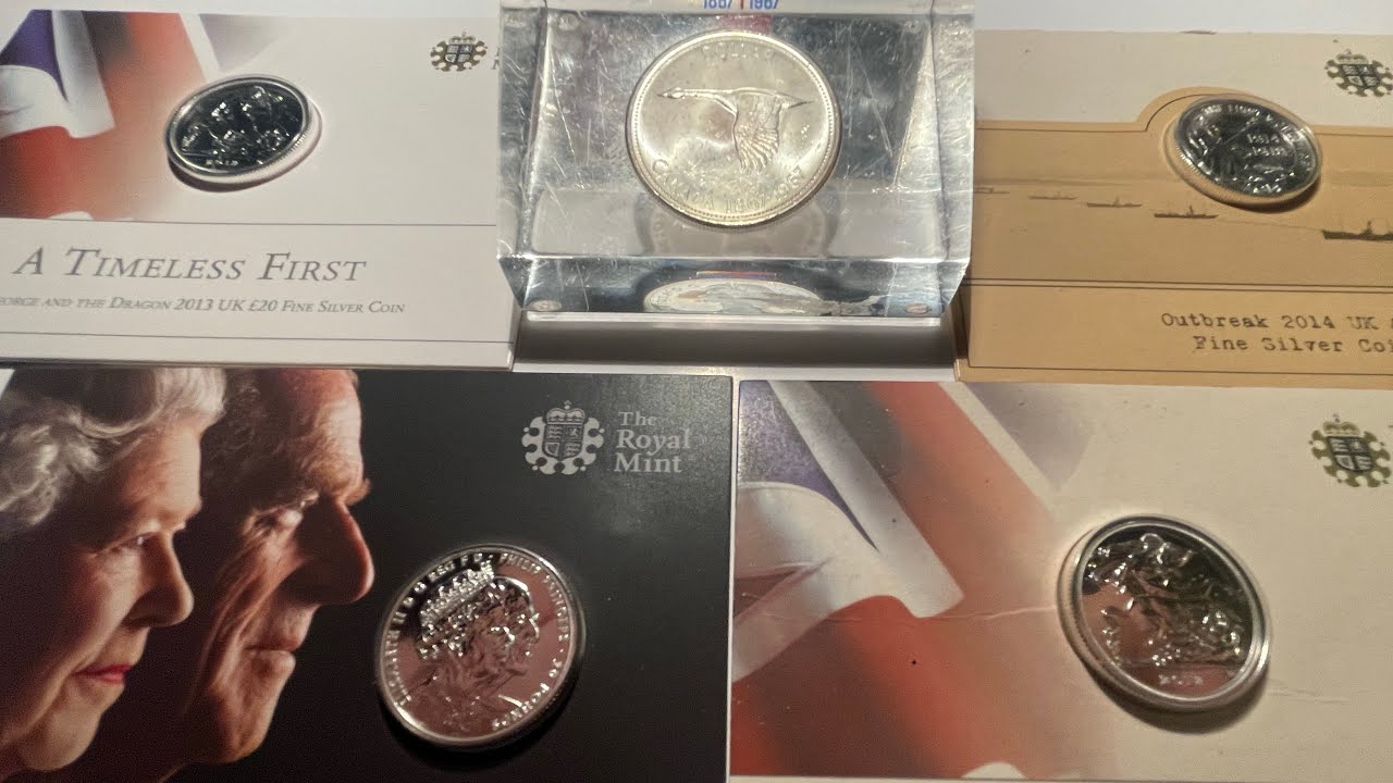 99p eBay challenge will we strike it rich with these silver coins £30 ...