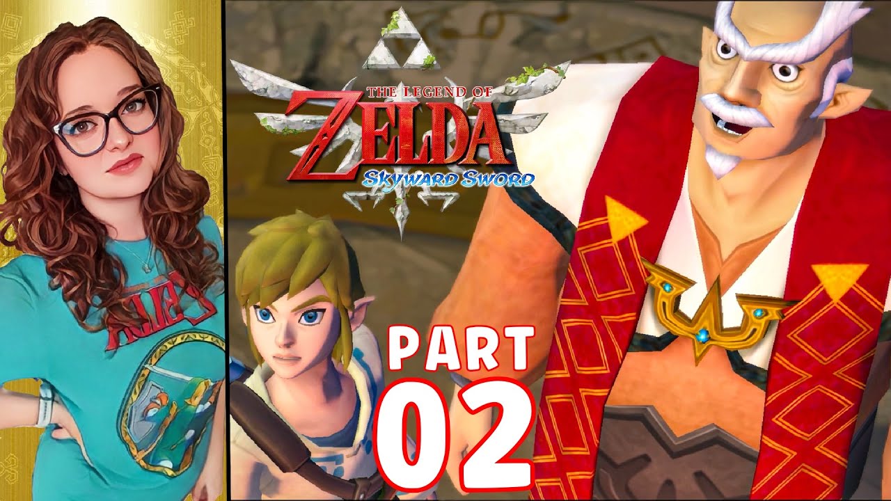 Falling to the Surface! | THE LEGEND OF ZELDA: SKYWARD SWORD | Part 2 ...