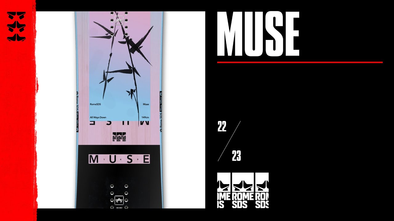 2023 Rome Muse Snowboard - YouTube