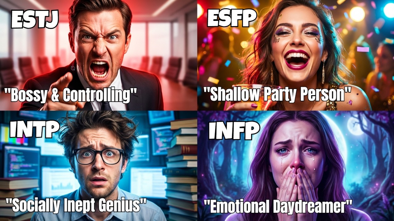 16 Personalities: Most Common Misconceptions | MBTI - YouTube