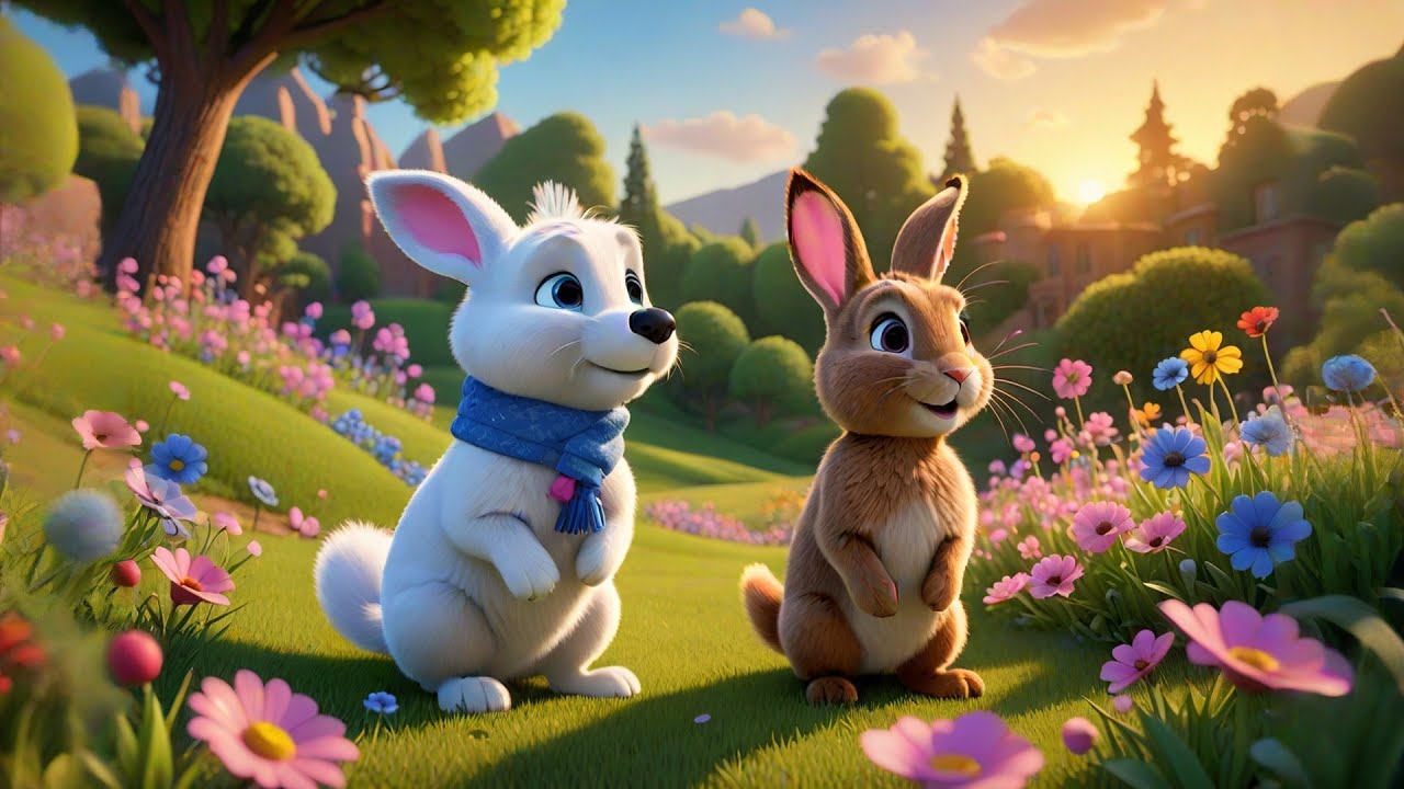 Four Bouncing Bunnies Hop Hop Hop | Easter Bunny Song for Kids | Fun Counting Nursery Rhyme ...