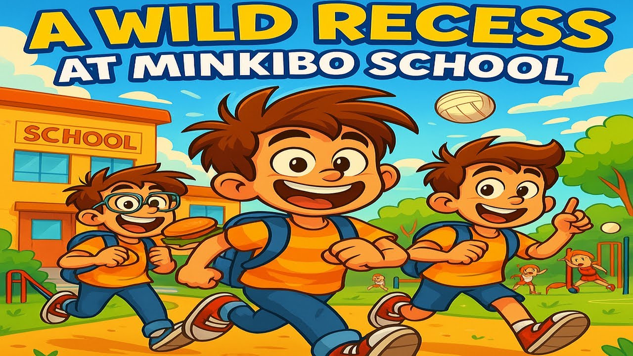 A Wild Recess at Minkibo School | Funny Cartoon Animation with Music ...