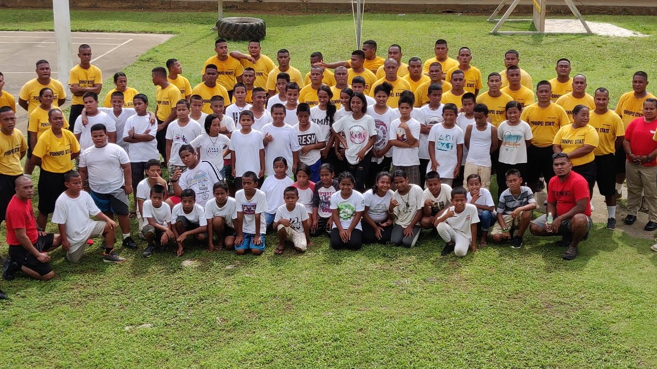 Kitti Junior Police Officers visit the Pohnpei Police Academy/ JBVLOGS ...