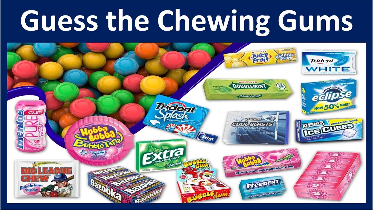 Guess Game | Chewing Gum - YouTube