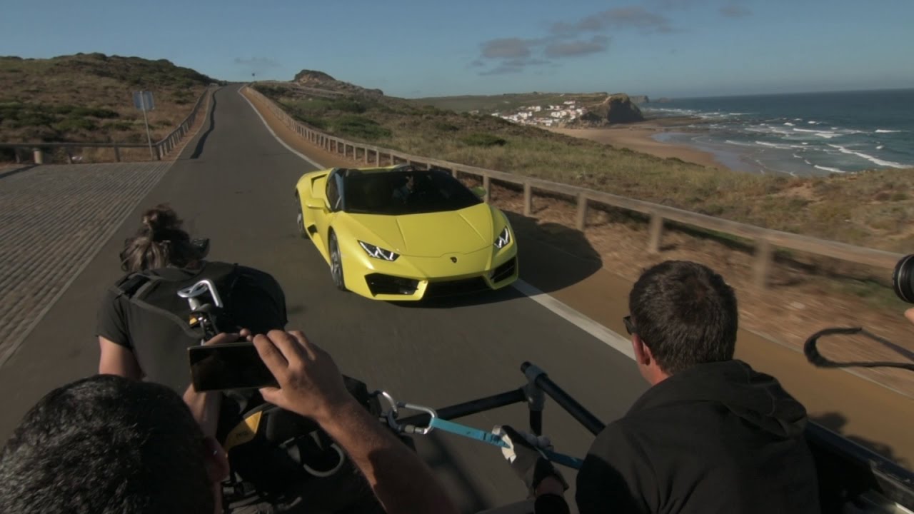 Lamborghini Huracán RWD Spyder: Behind the Scenes - YouTube