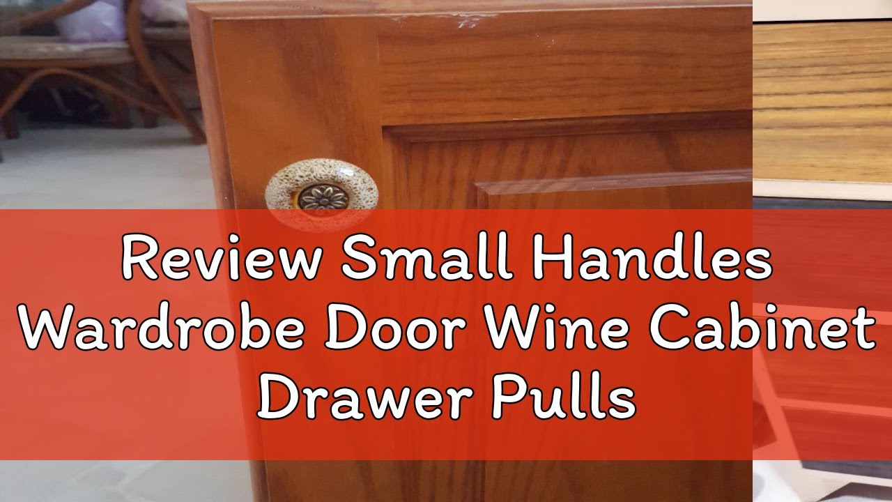 Review Small Handles Wardrobe Door Wine Cabinet Drawer Pulls Ceramic ...