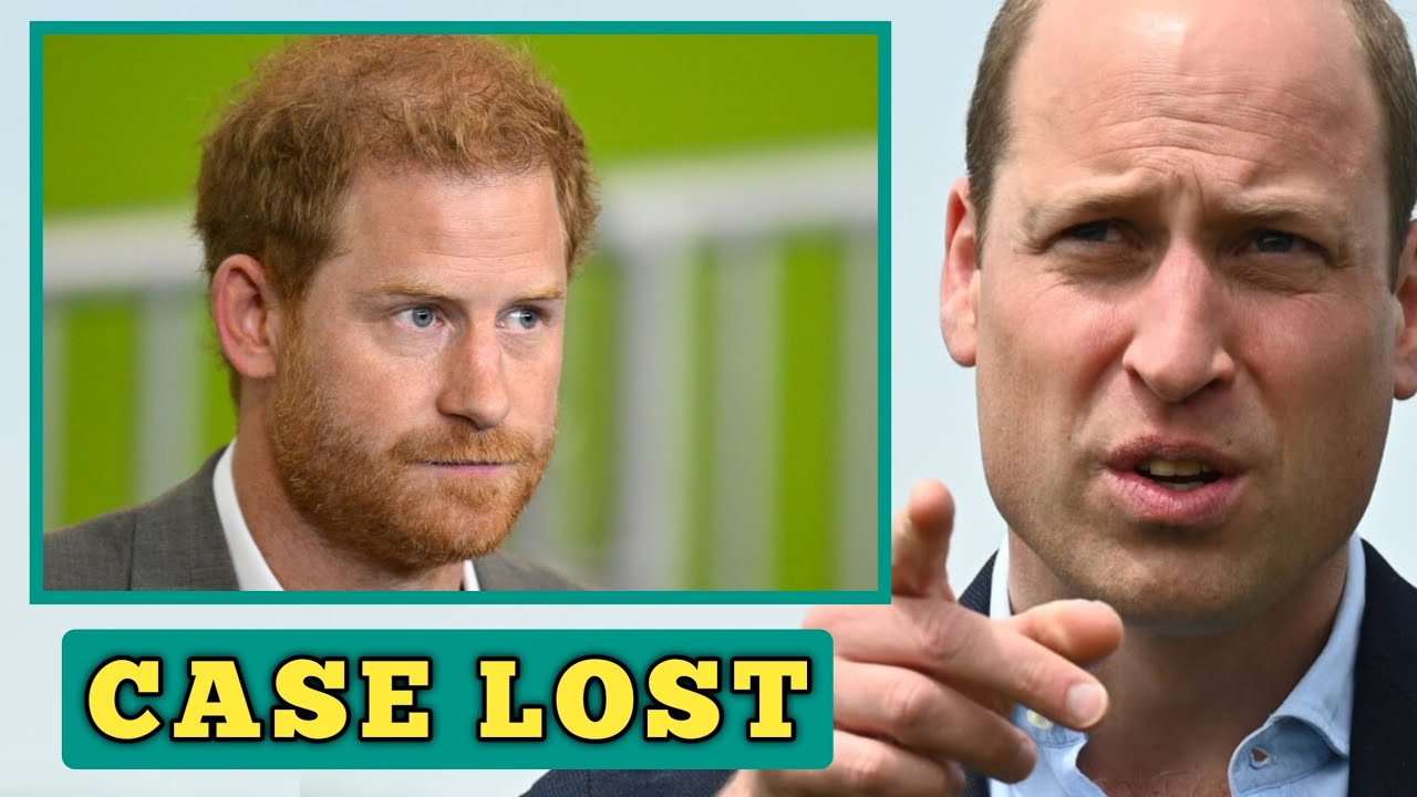 CASE LOST!🛑 Prince Harry In agony as William mocks him for losing legal ...