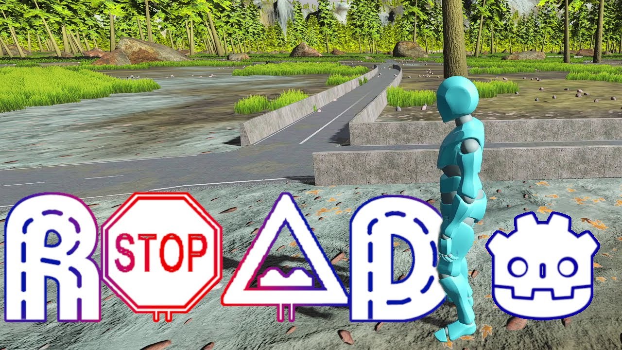 I made a Road system for Godot engine - YouTube
